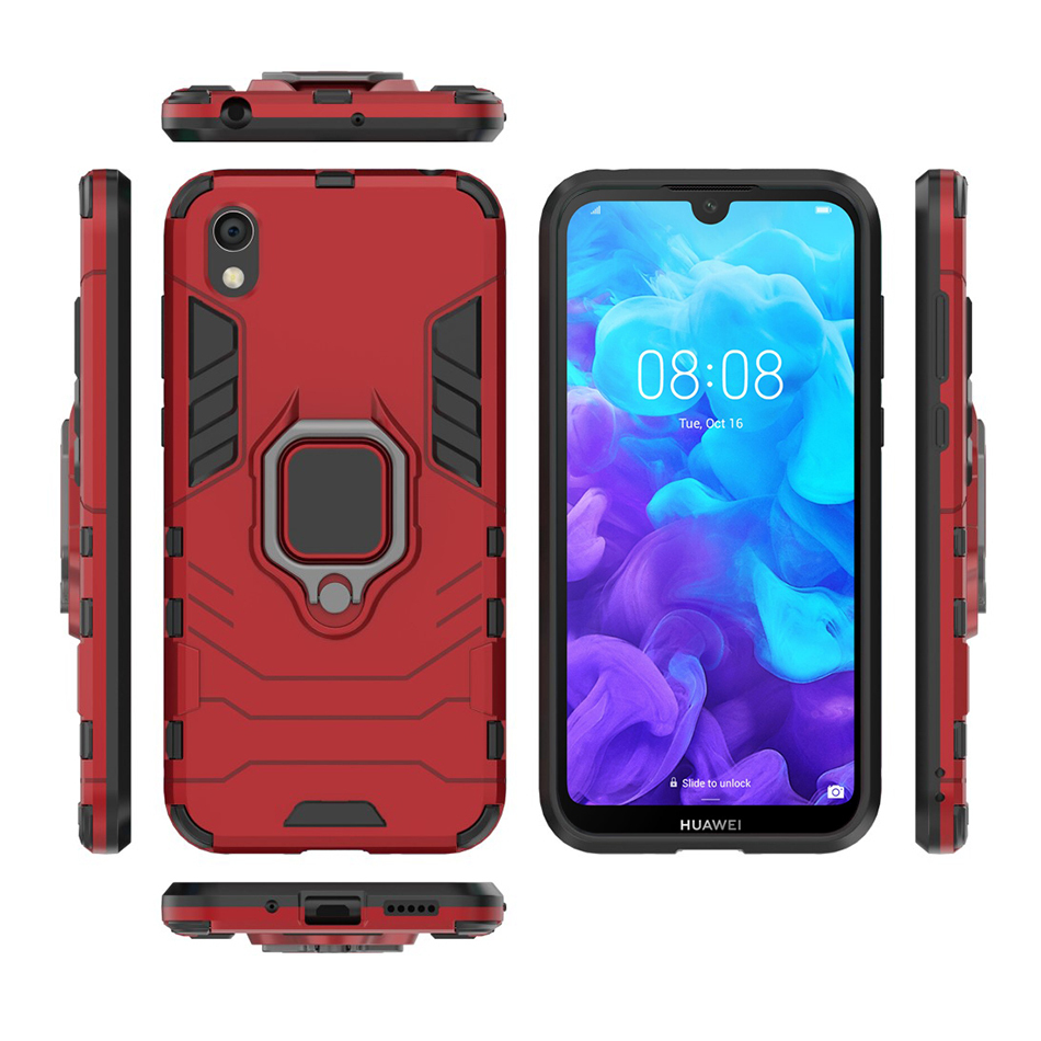 Slim Armour Tough Shockproof Case for Huawei Y5 2019 (Red)
